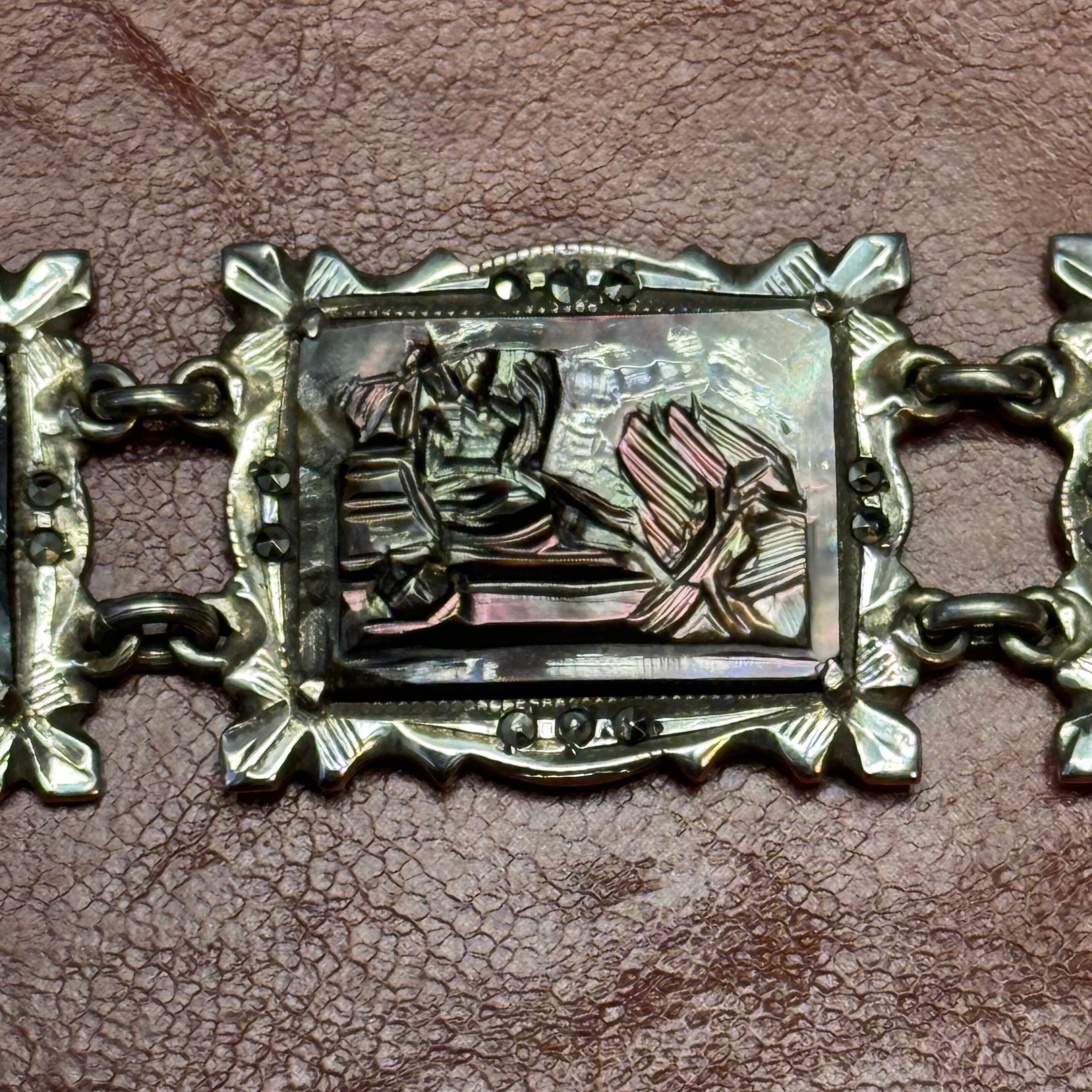 Antique Days of the Week Braclet Showing Gods and Goddess Pulled by ...