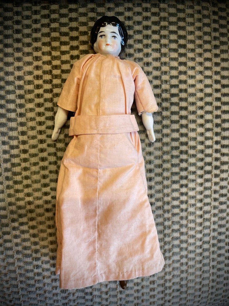 Antique Victorian Pot Doll, English, Handmade C.1880 Porcelain - Etsy