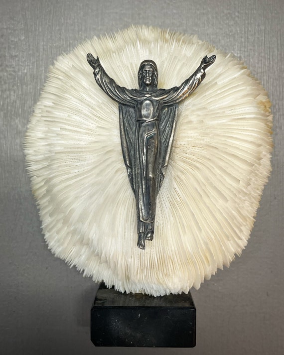 Rare and Unusual Antique Figure of Jesus Christ Mounted on - Etsy