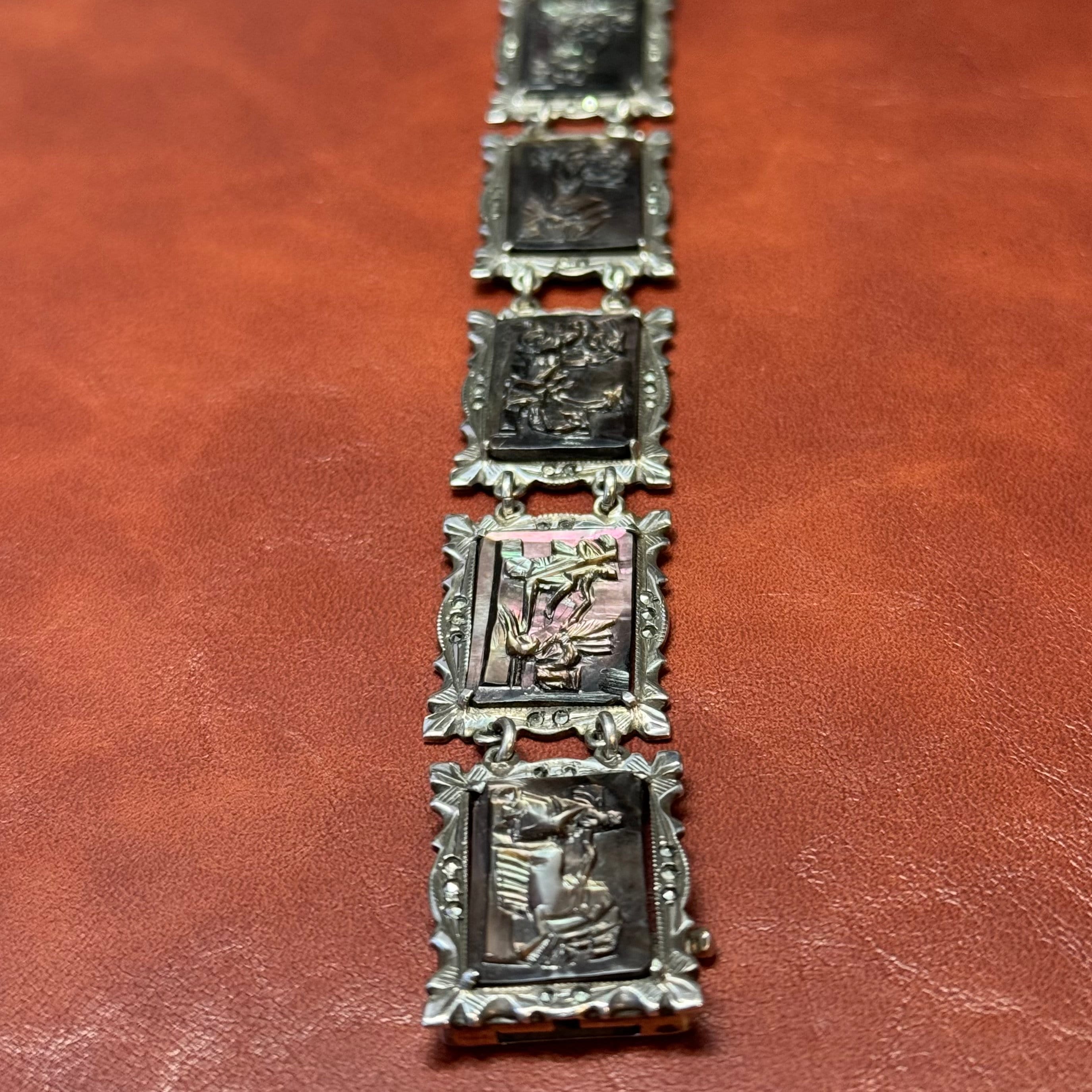 Antique Days of the Week Braclet Showing Gods and Goddess Pulled by ...