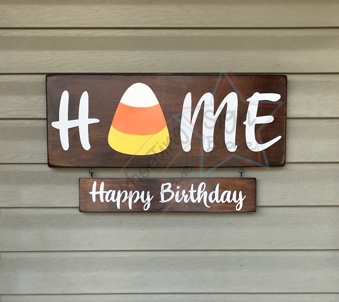 Happy Birthday Interchangeable HANGING SIGN ONLY - Etsy