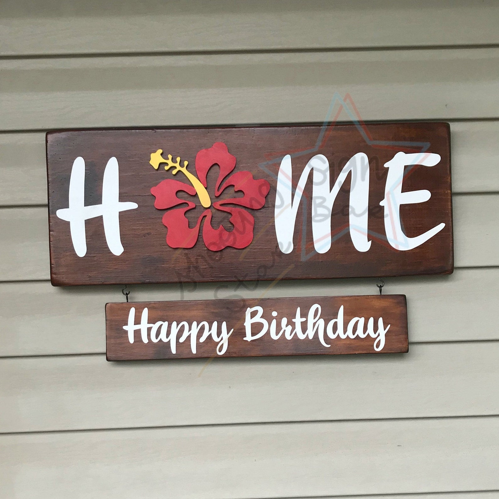 Happy Birthday Interchangeable HANGING SIGN ONLY - Etsy