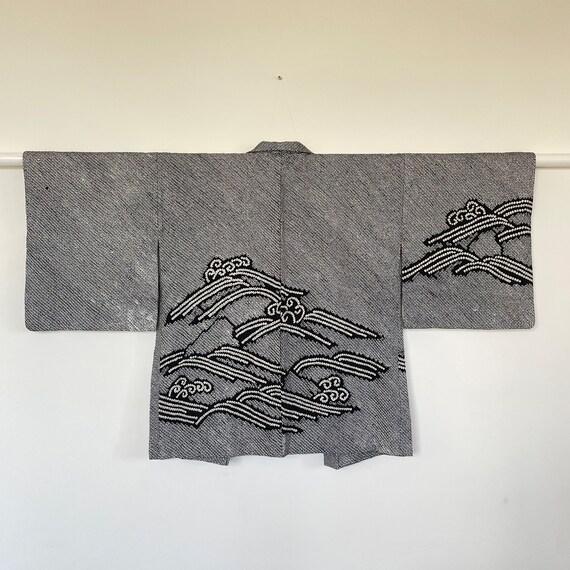 Japanese traditional Vintage Jacket "HAORI" // Hand… - Gem