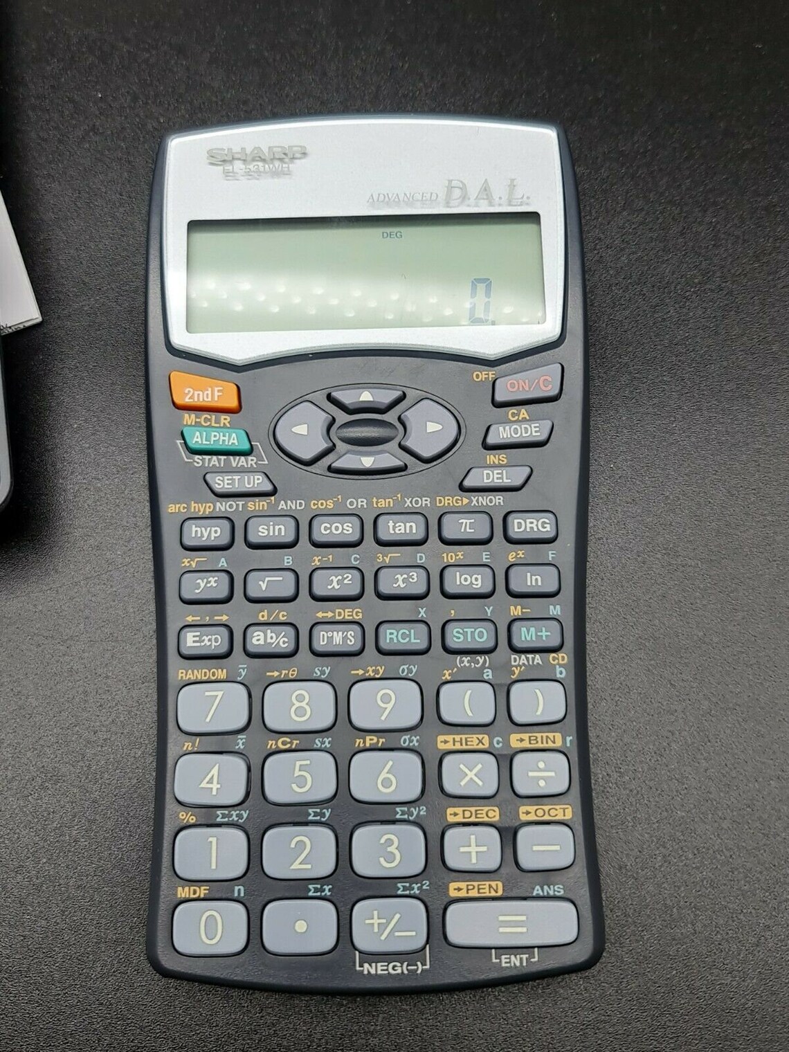 Vintage Sharp EL-531 Scientific & Statistics Calculator Boxed | Etsy