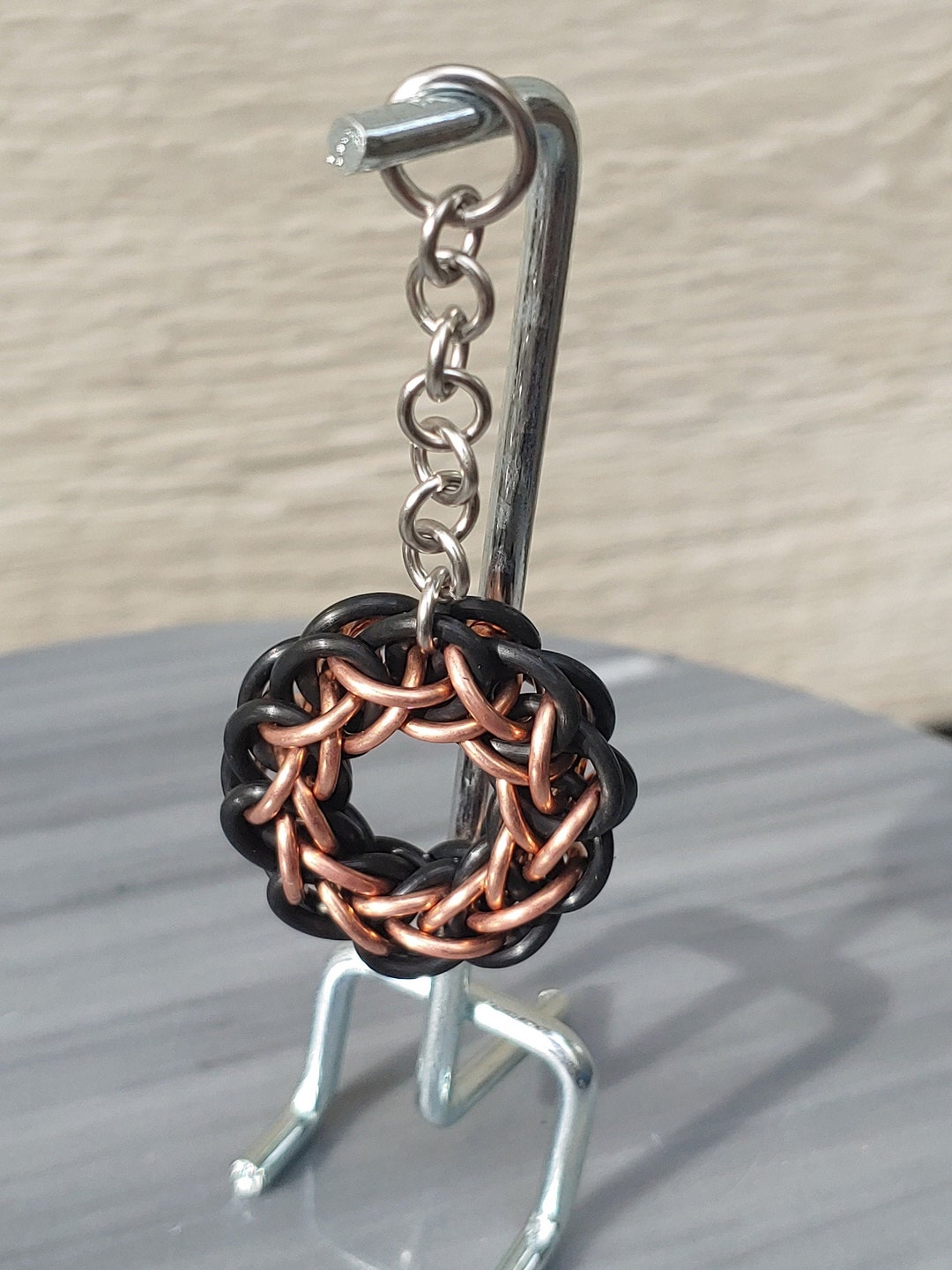 Pegasus Dwarf (copper) - Chainmail Keychain - Etsy