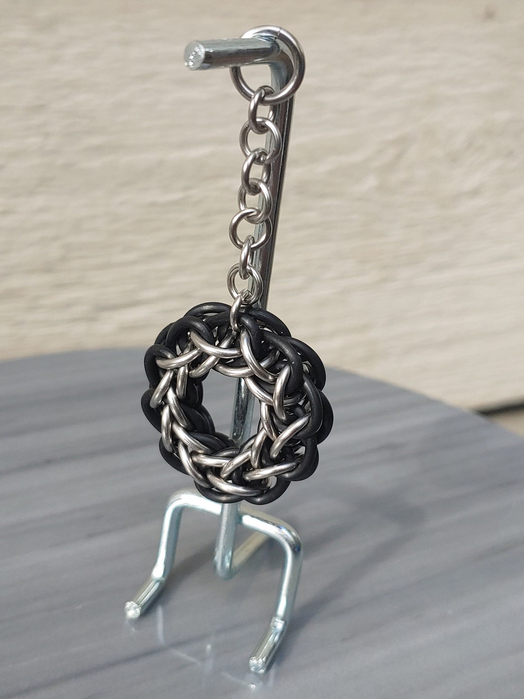 Pegasus Dwarf (stainless Steel) - Chainmail Keychain - Etsy