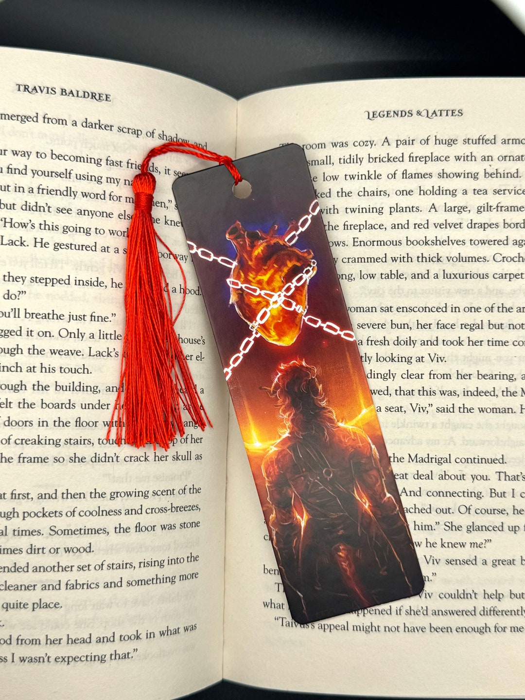 Fury of Avernus Karlach Bookmark - Etsy