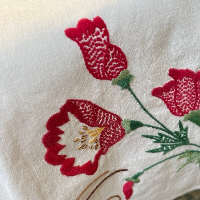 Red Table Cloth - Etsy