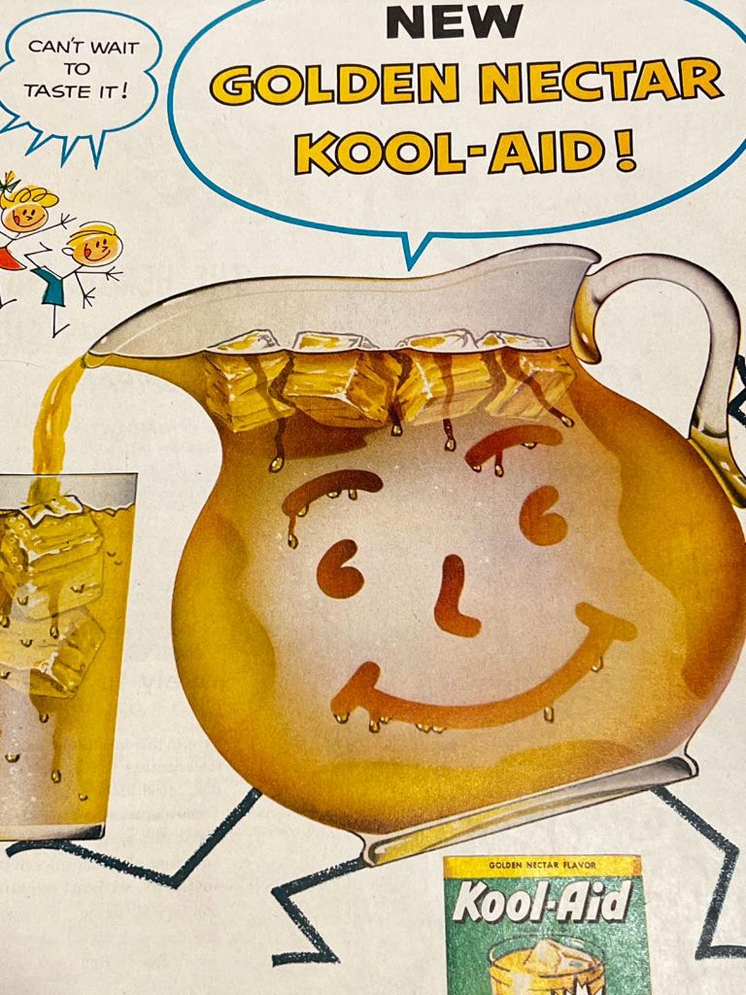 Vintage 1950s Kool-aid Ad: Golden Nectar Life Magazine - Etsy