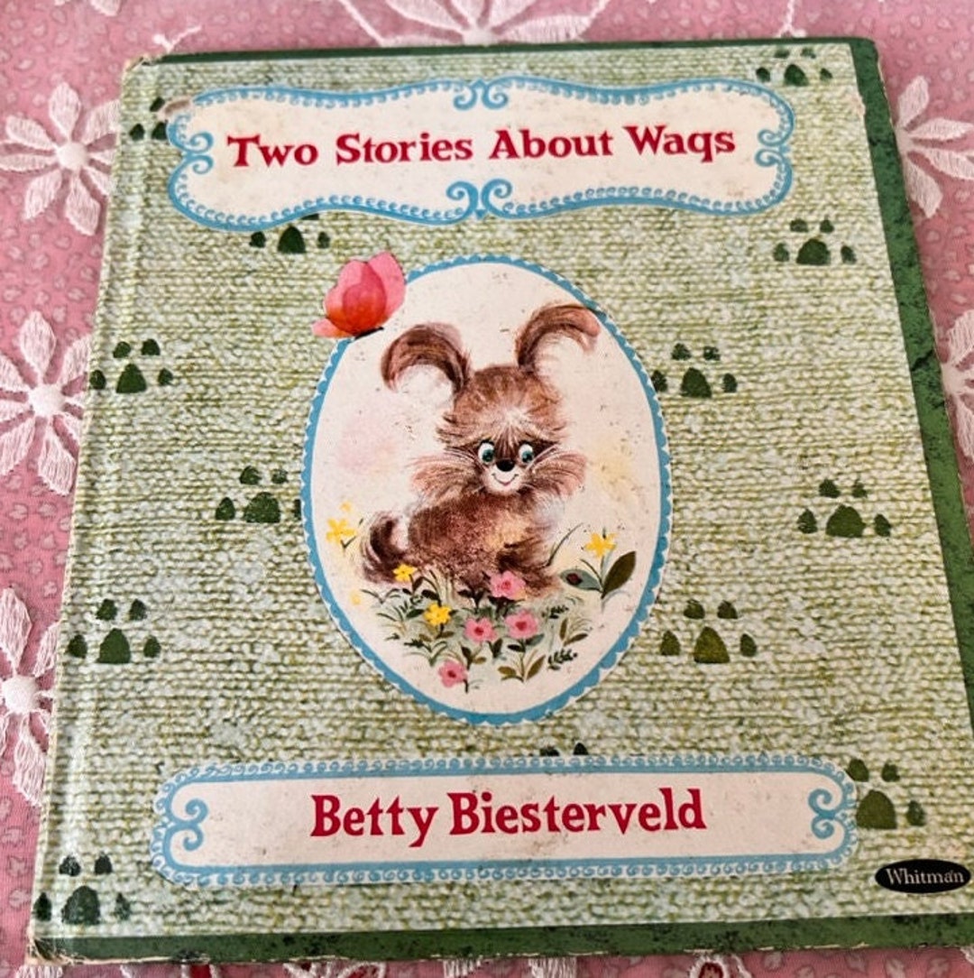 Wags Book Two Stories About Wags 1966 Color Illustrations - Etsy