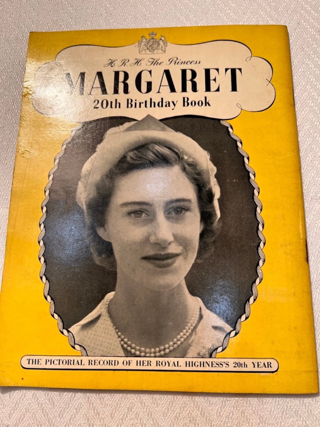 Vintage HRH Margaret 20th Birthday Book Pictorial Princess Margaret 7 ...