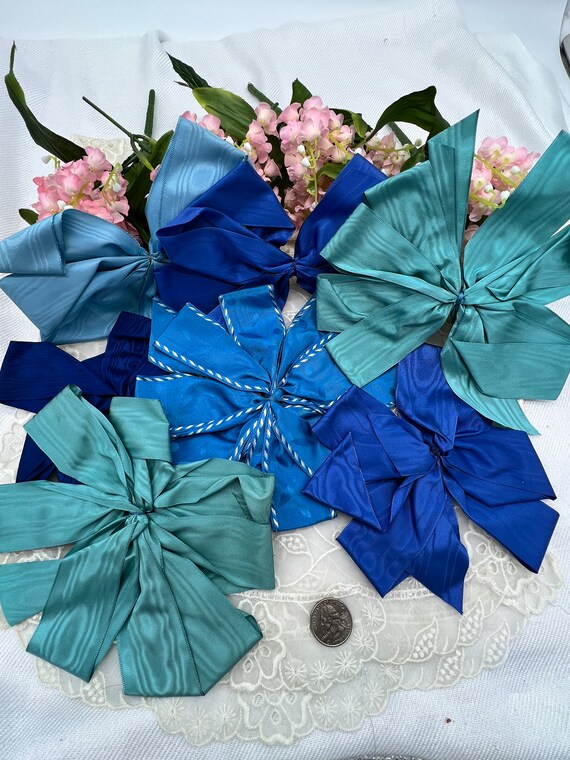 vintage hair bows - Gem