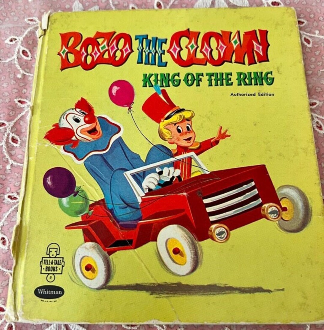 Bozo the Clown King of the Ring 1960 Whitman Publishing - Etsy