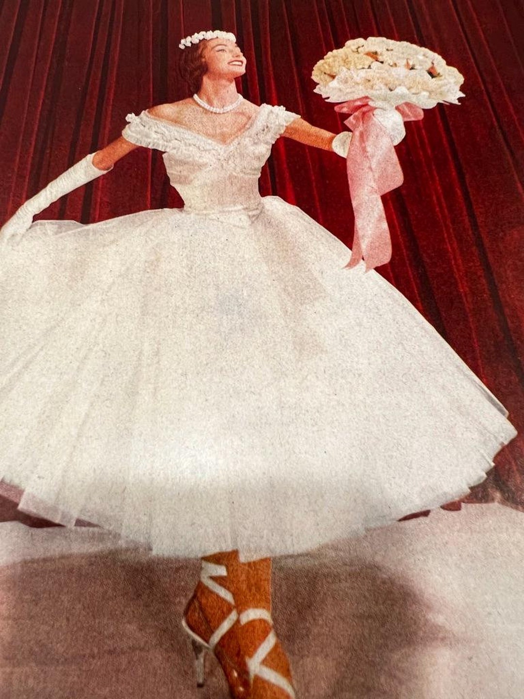 Vintage Modess Ballerina Ad: 1950s Life Magazine Print (10.5" X 14") - Etsy