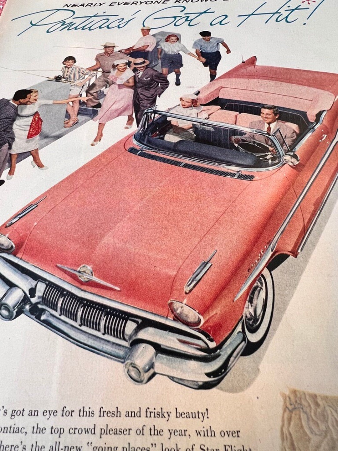 Vintage Chevrolet Ad 1950s Life Magazine 10.5 X 14 - Etsy