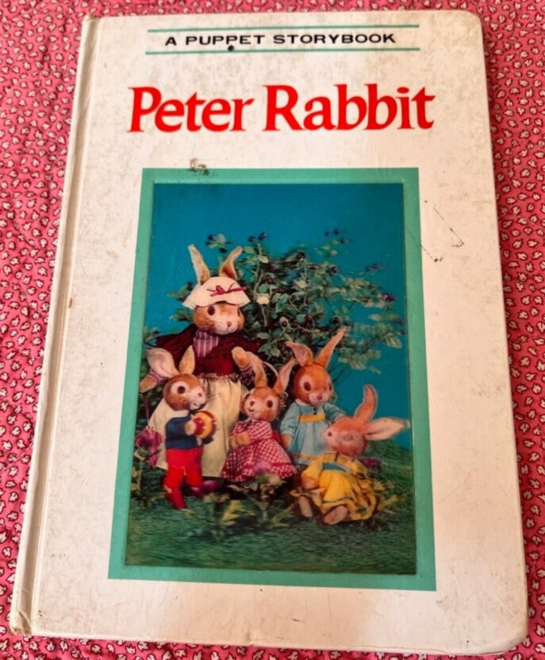 Peter Rabbit A Puppet Storybook 1968 3D Cover Grosset Dunlap - Etsy