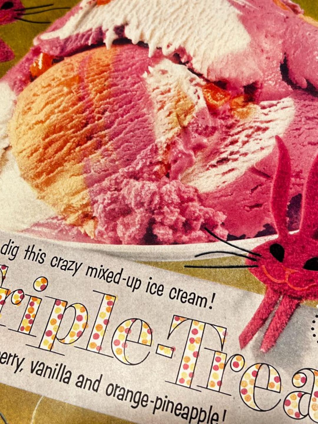 Vintage Sealtest Ice Cream Ad: 1950s Life Magazine Print (10.5" X 14 ...