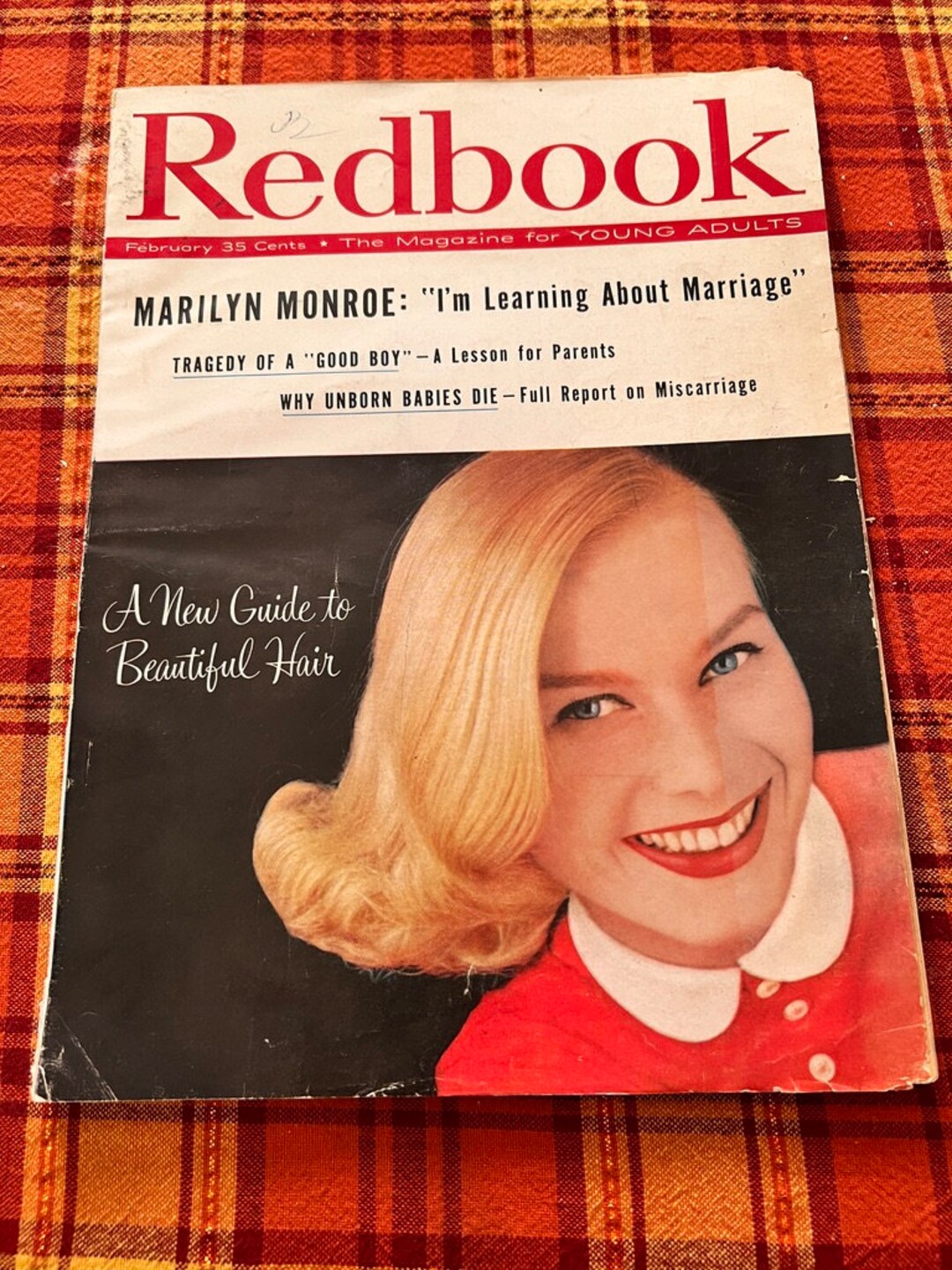 Vintage Redbook Magazine February 1958 148 Pages - Etsy