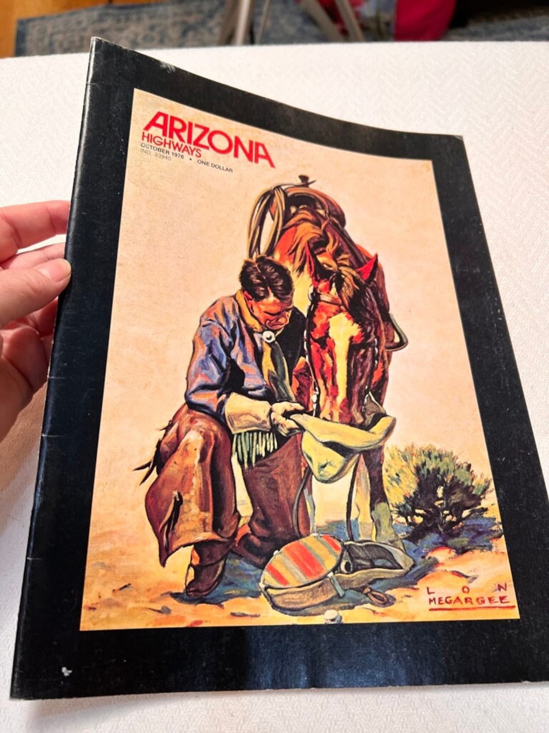 Vintage Arizona Highways Magazine October 1976 9"x12" - Etsy