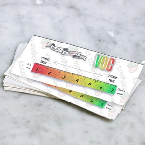 SUD and VOC Scale Combo Flip Chart Banner Version - Etsy Australia