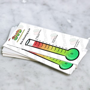 EMDR Therapy SUD and Voc Scale | Therapy Visual Aid Flip Chart ...