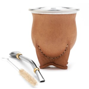 Vaqueta Calabash Mate Gourd Cup - Mate Set - Yerba Mate Gourd - Mate ...