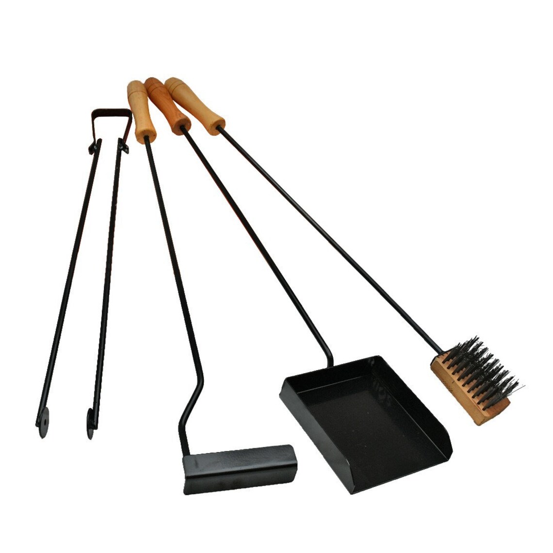 Premium Fireplace BBQ Pit Tools Set Fire Poker Tong Brush - Etsy