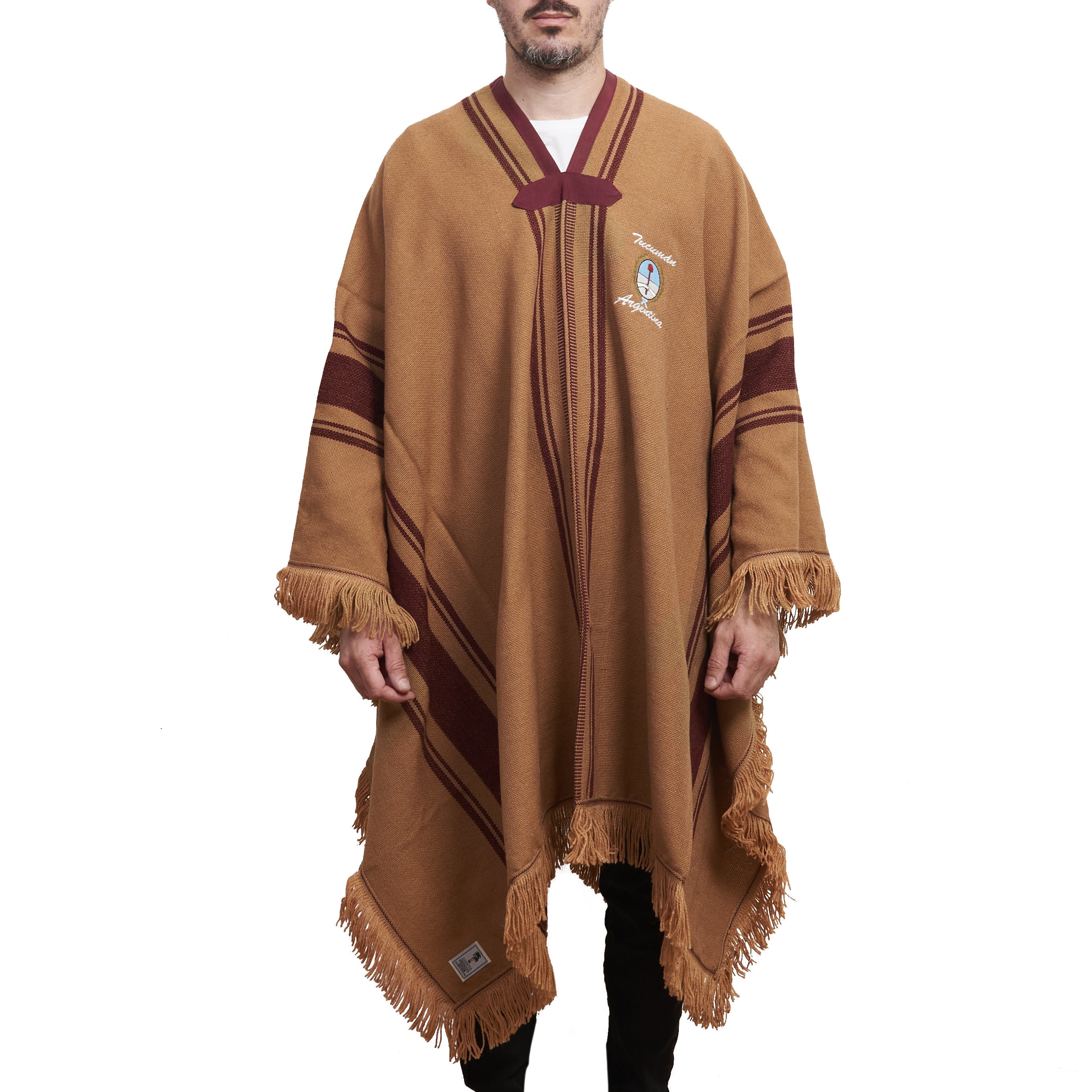 Traditional Gaucho Poncho Made in Argentina I Soft Knitted - Etsy