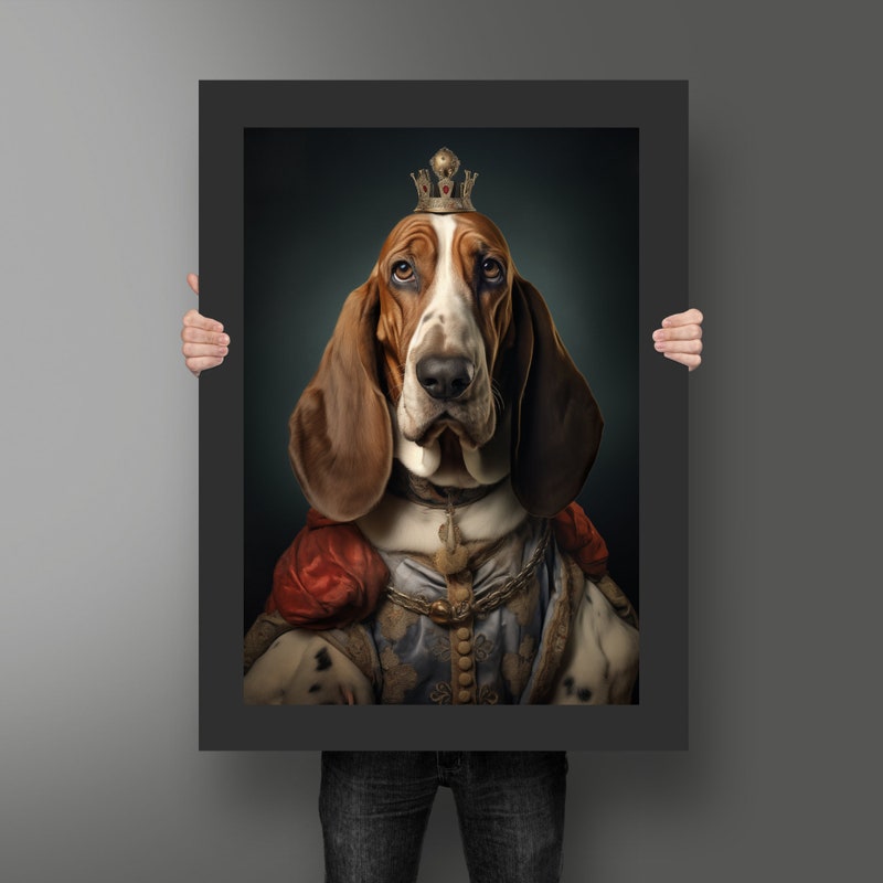Basset Hound Print - Etsy