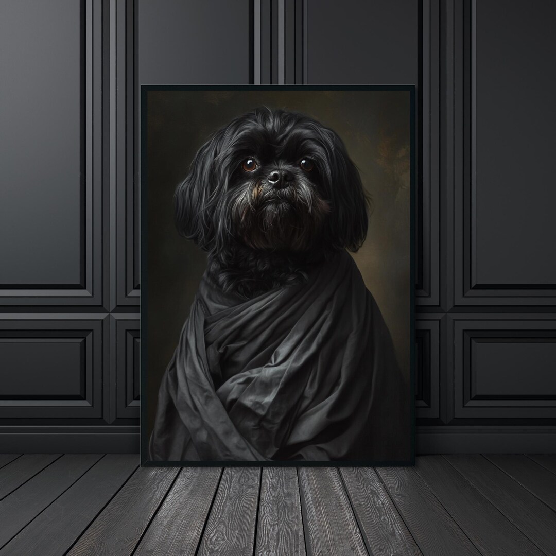 Shih Tzu Gifts, Shih Tzu Wall Art, Dog Wall Art, Shih Tzu Print, Quirky ...