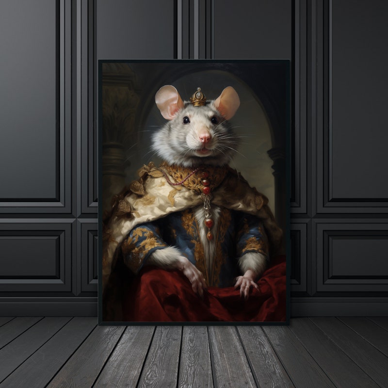 Rat Painting - Etsy