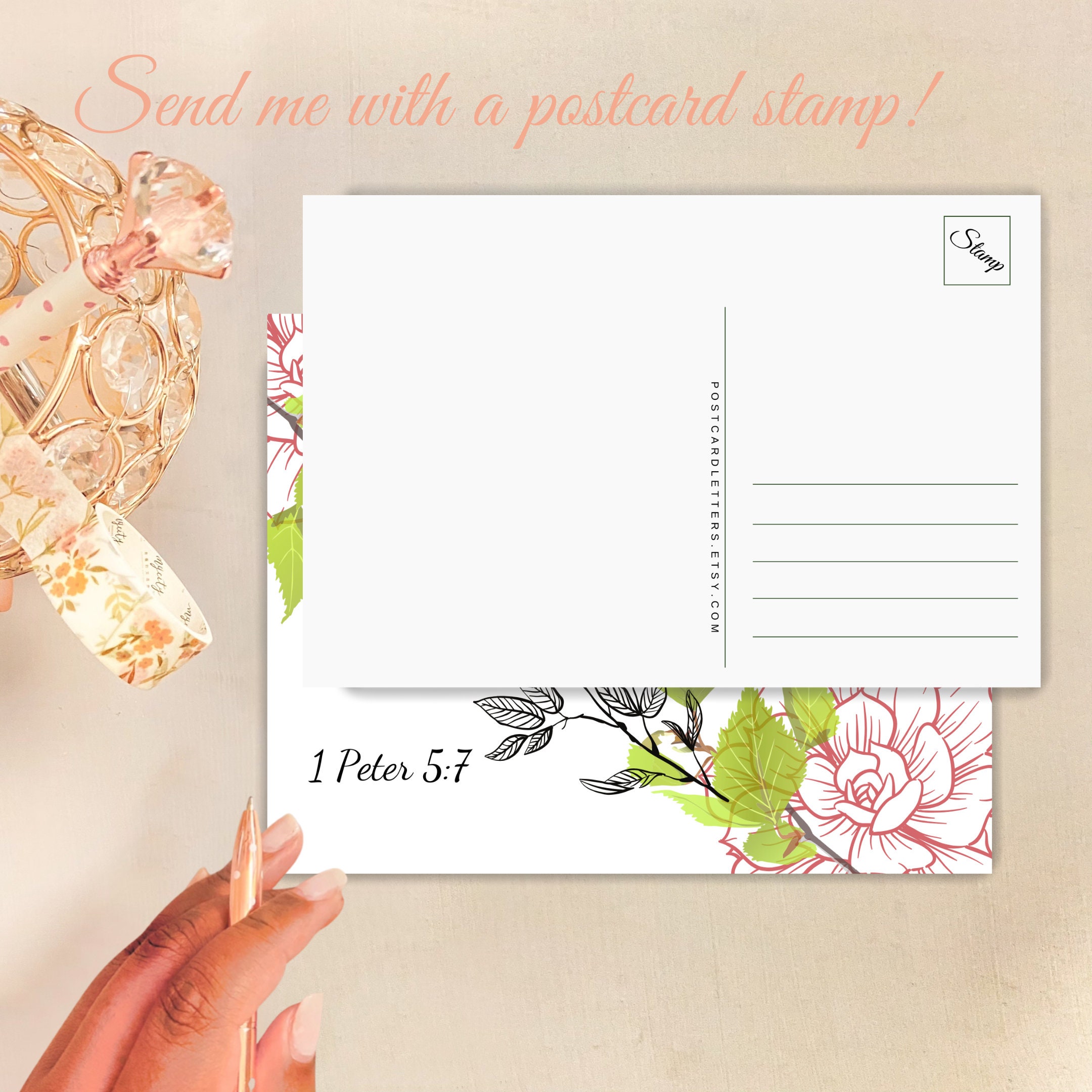 JW Greeting Cards/postcards SET, Scripture Encouragement - Etsy