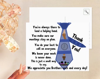 Thank You Elders Cards - Etsy