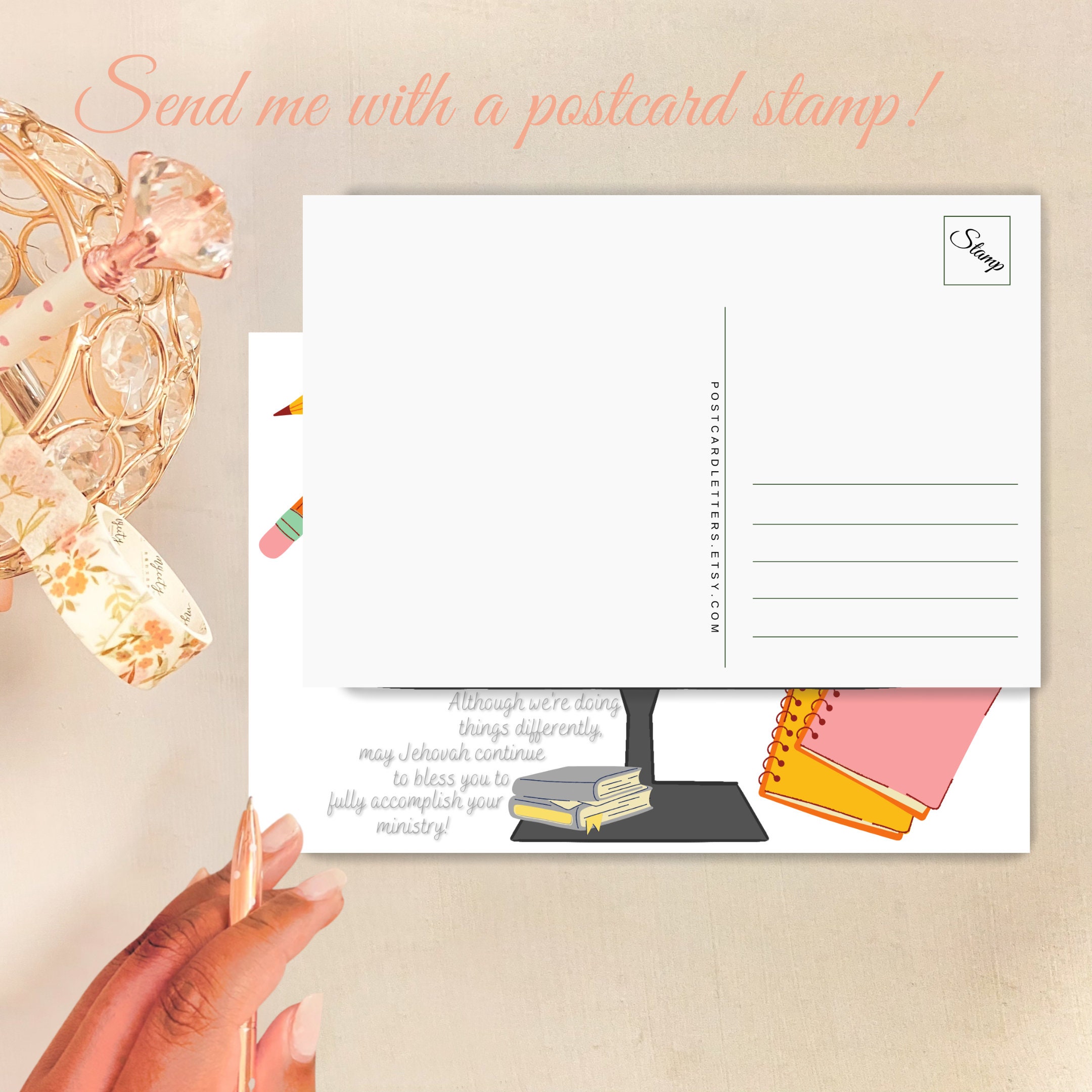 JW Postcards/greeting Card Set | Virtual Pioneer School 2022 | JW Gifts ...