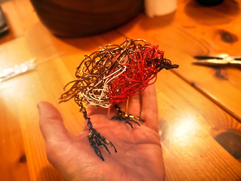 Robin, (metalic Wire) - Etsy