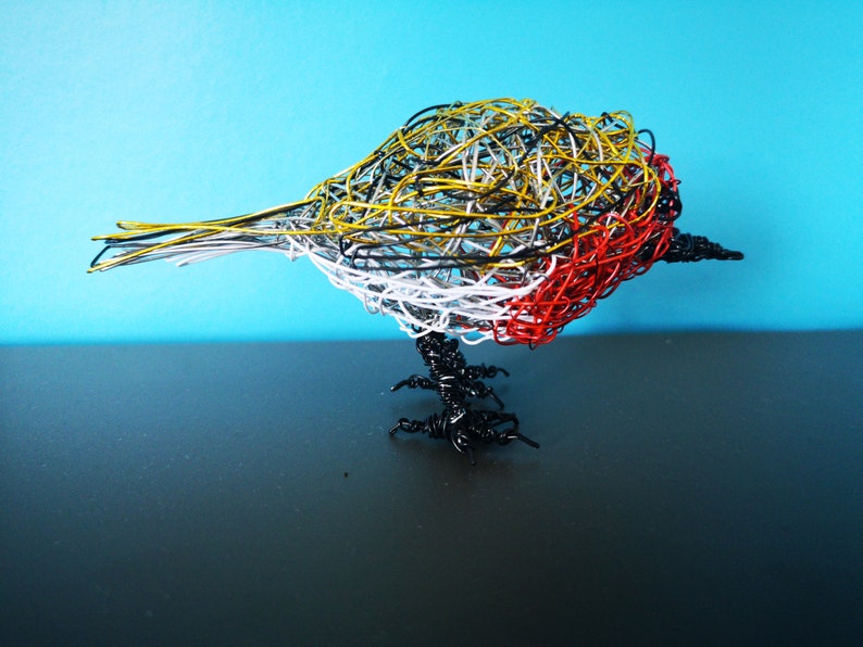 Robin, (metalic Wire) - Etsy