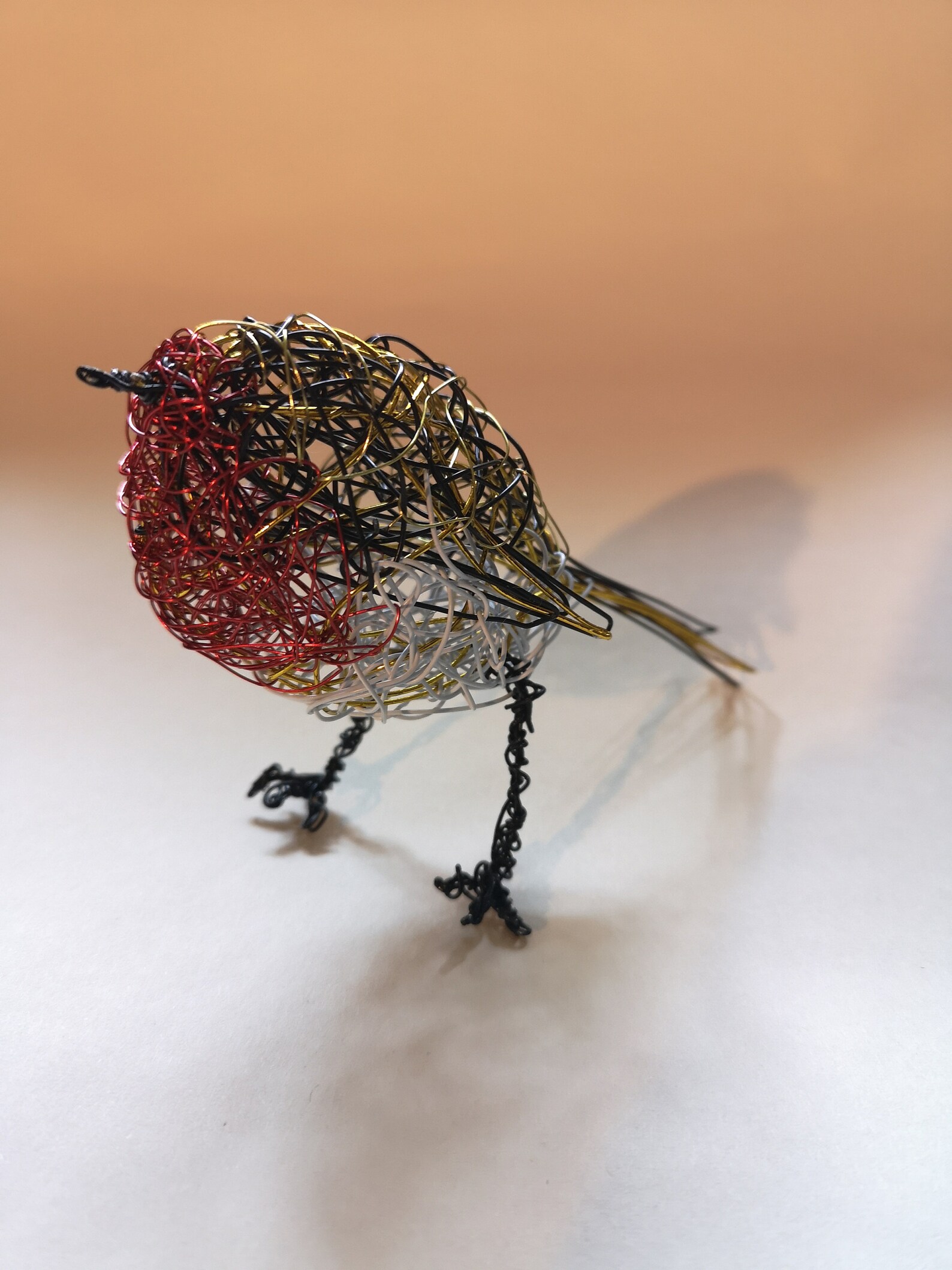 Robin, (metalic Wire) - Etsy