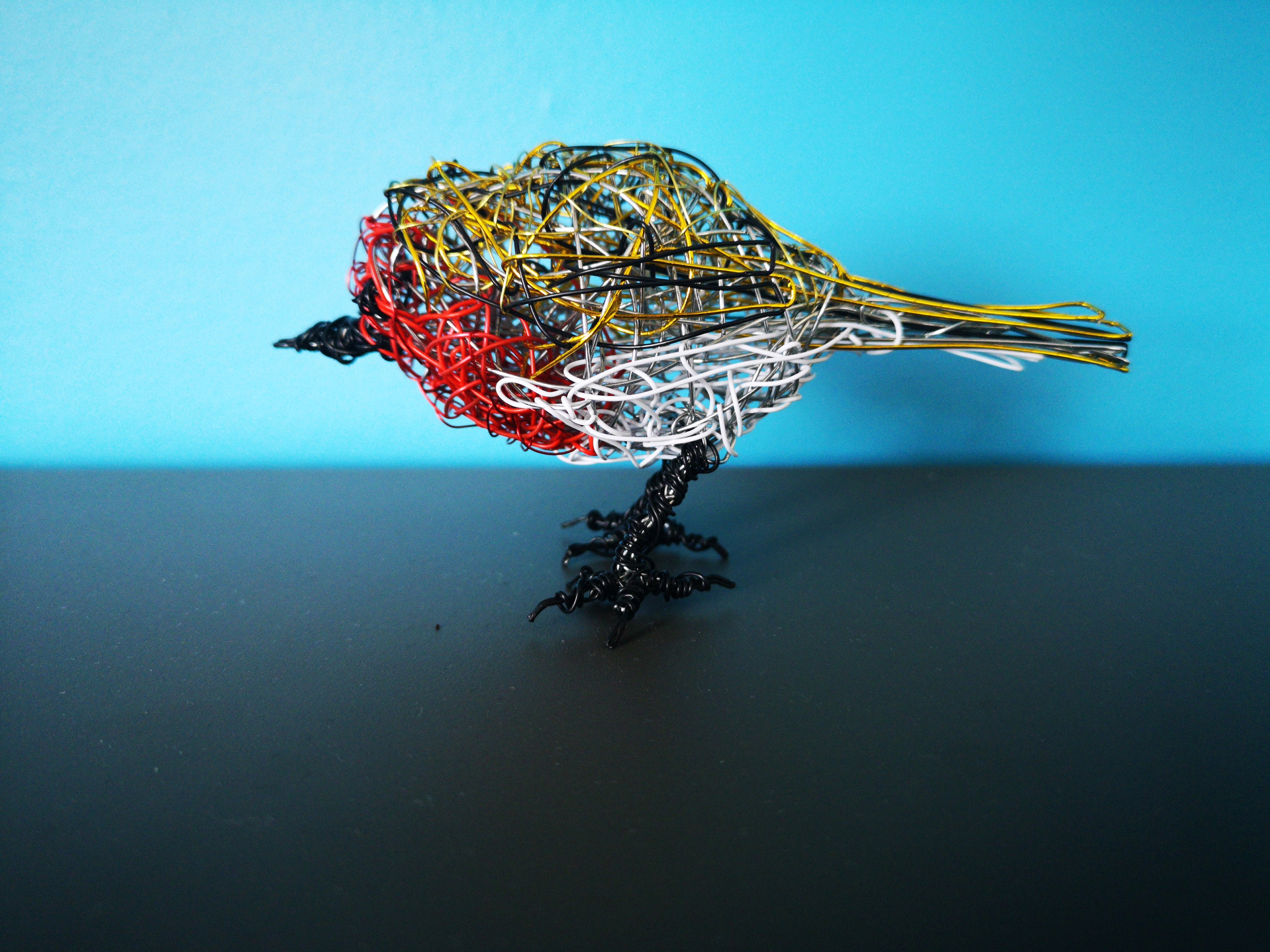 Robin, (metalic Wire) - Etsy