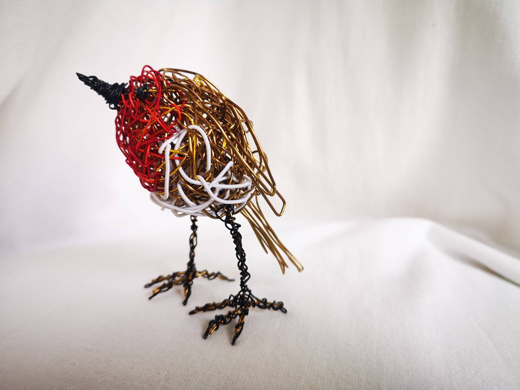 Robin, (metalic Wire) - Etsy
