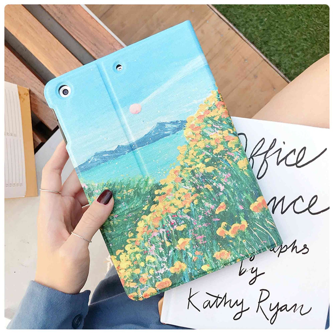 Oil Painting Ipad Pro 12.9 2020 Case Ipad Mini 6 5 4 3 Ipad - Etsy