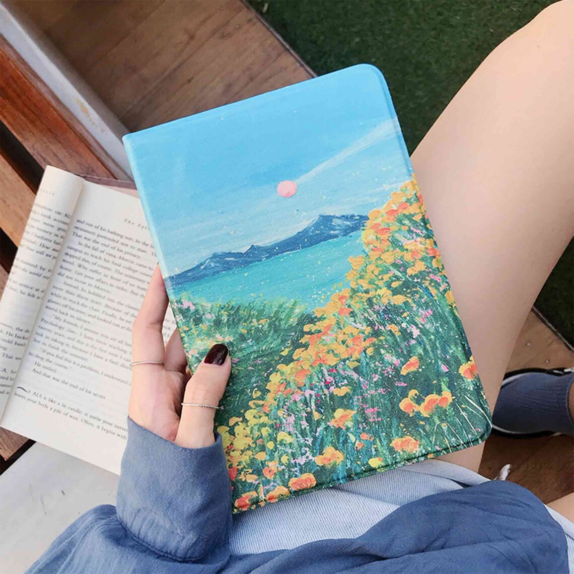 Oil Painting Ipad Pro 12.9 2020 Case Ipad Mini 6 5 4 3 Ipad - Etsy