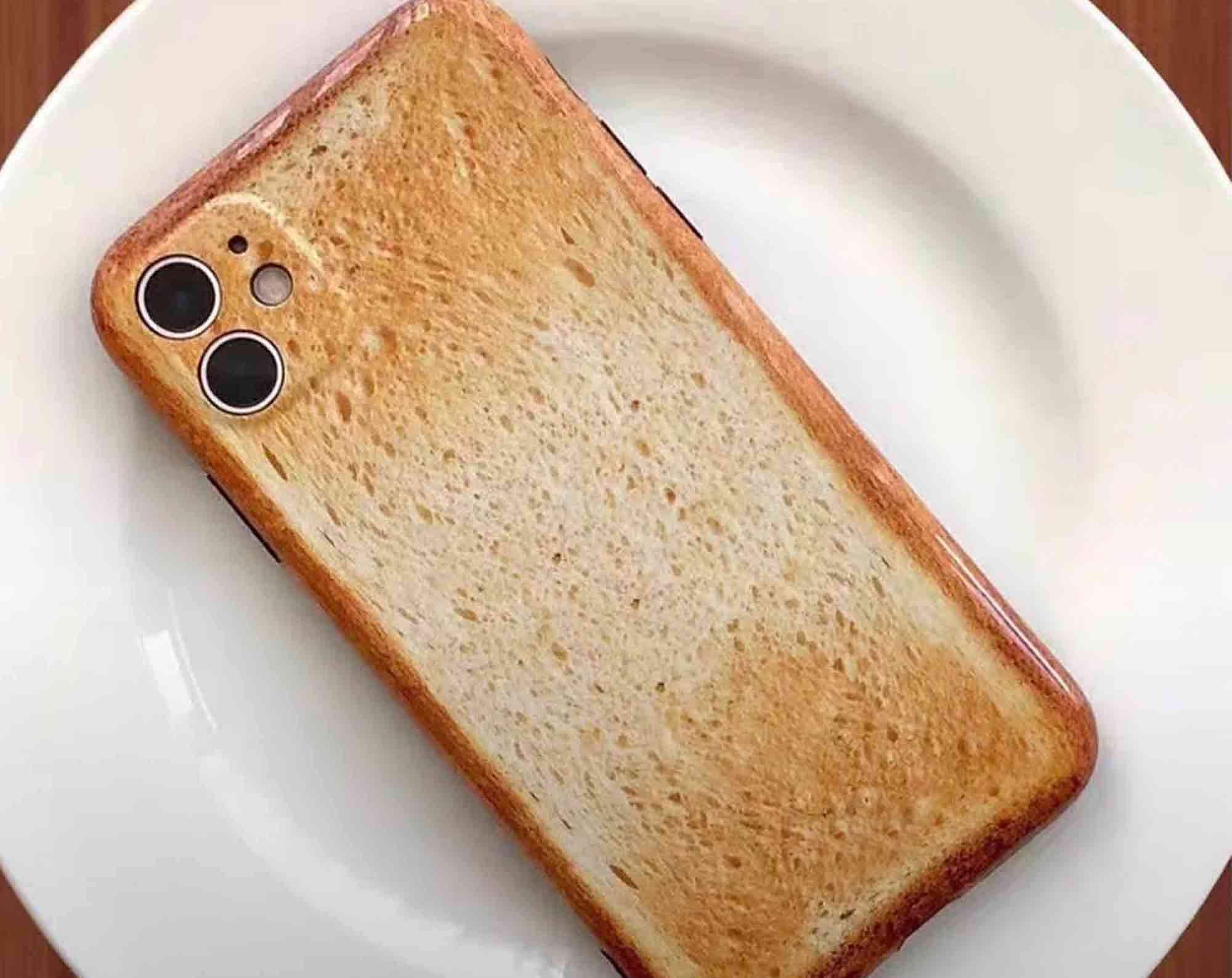 Toast Bread Protective iPhone Case Yummy Food Phone Case | Etsy