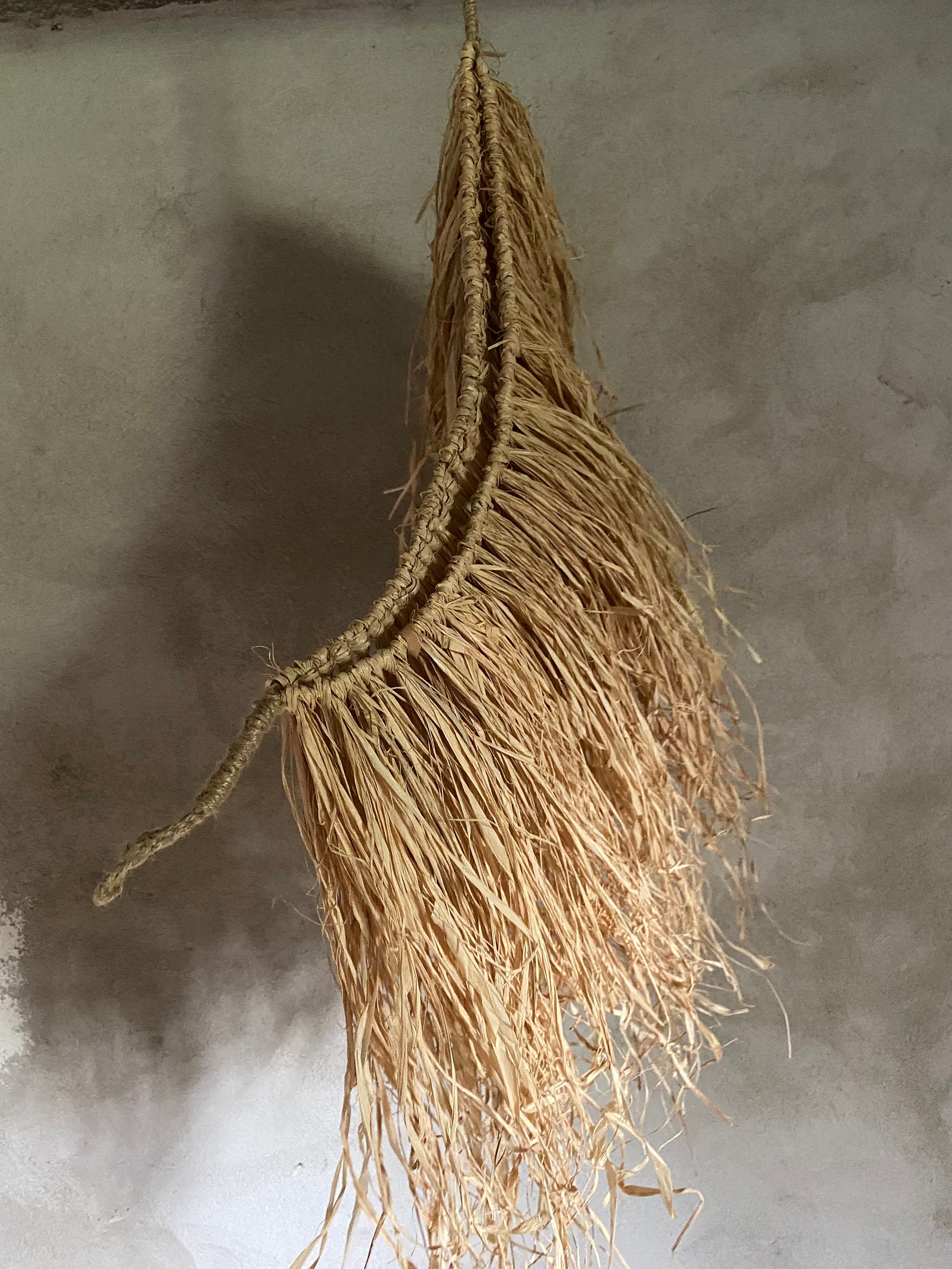 Natural Raffia Wall Hanging/ Wall Decor/ Home Decoration - Etsy