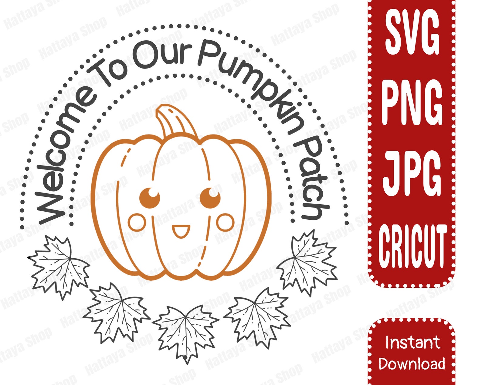 Welcome To Our Pumpkin Patch Svg Fall Pumpkin Sign Svg | Etsy