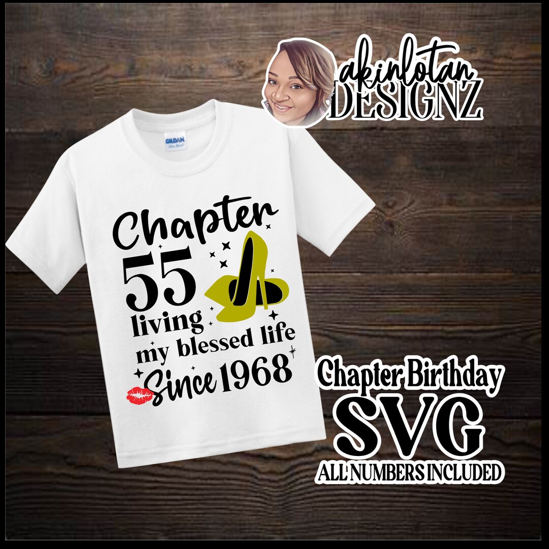 Chapter Birthday SVG Cricut Silhouette Cutting Machine - Etsy