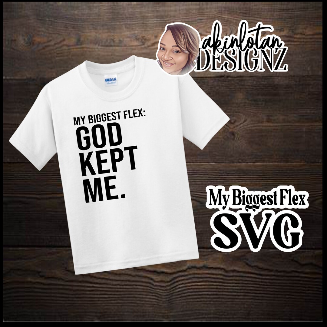 My Biggest Flex SVG Cricut Silhouette Cutting Machine Inspirational - Etsy