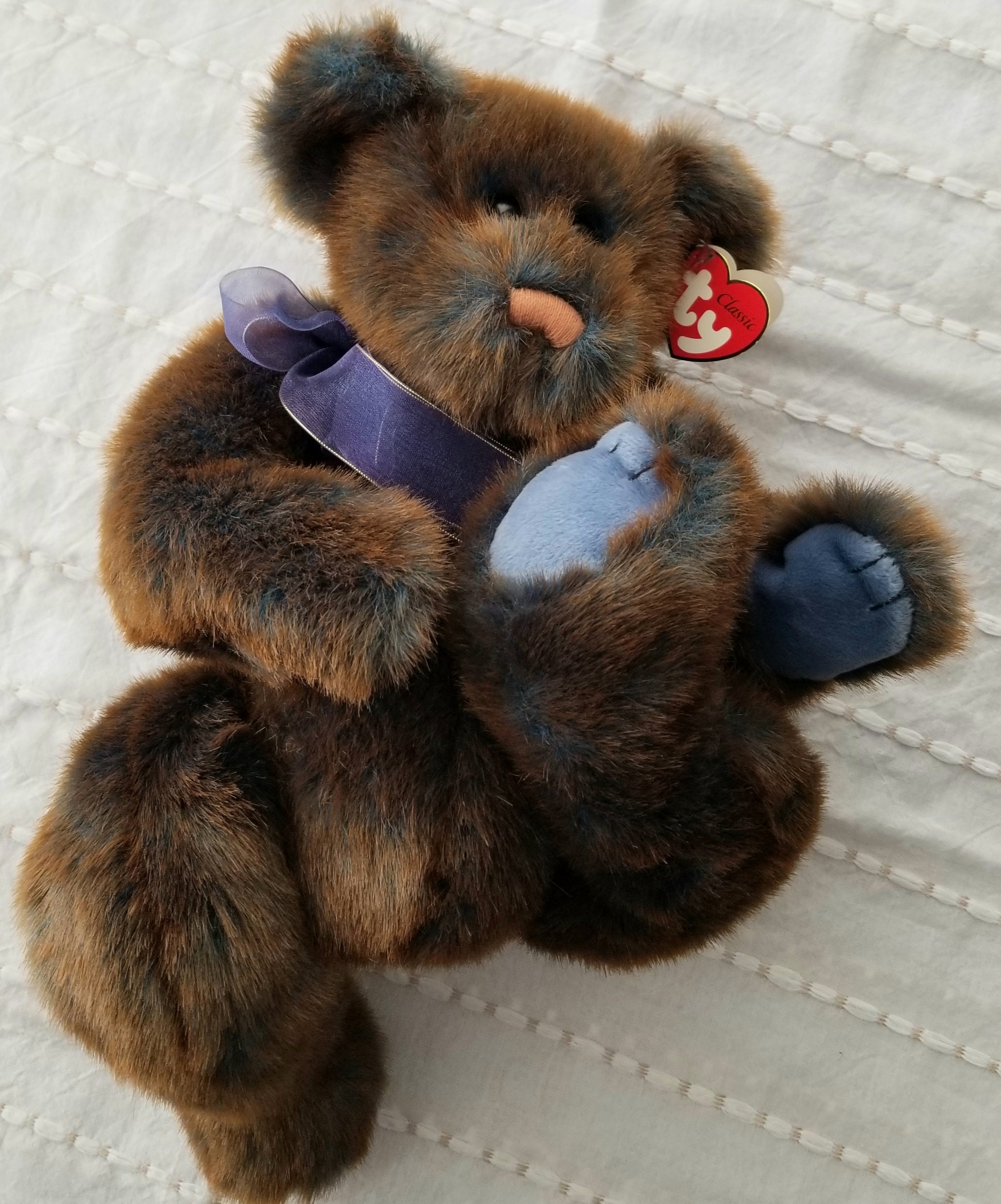 TY Classic Bear Broderick 1999 TY Collectible Teddy Bear - Etsy