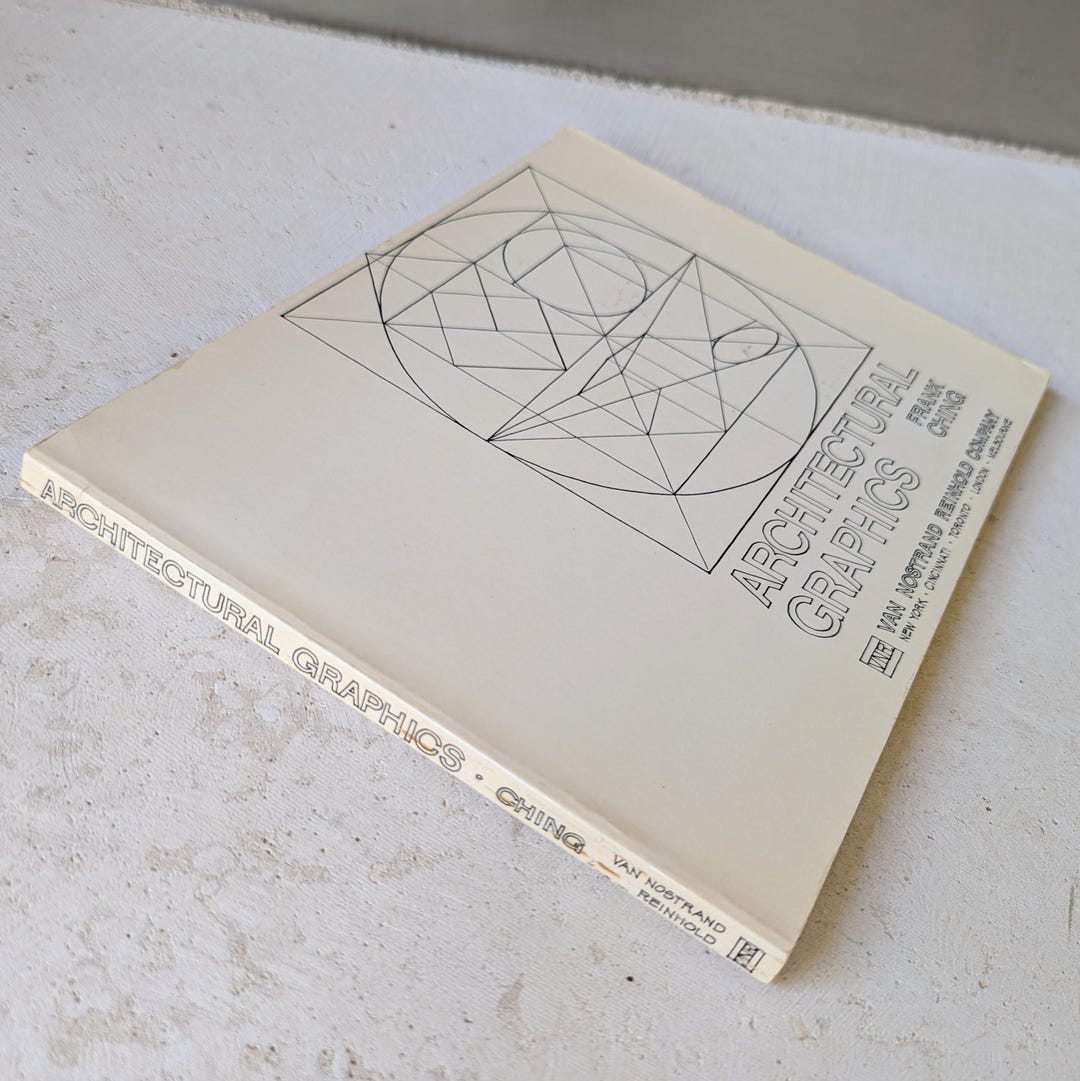 Rare Vintage Architectural Graphics by Frank Ching, Classic ...