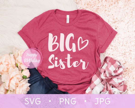 Hermana Mayor SVG PNG JPG Big Sis svg Hermana Mayor png New - Etsy España