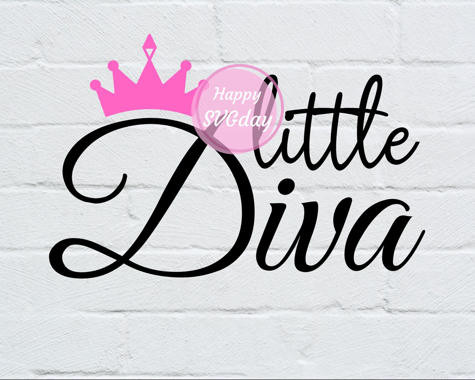 Little Diva SVG PNG JPG Little Princess Svg Newborn Svg - Etsy